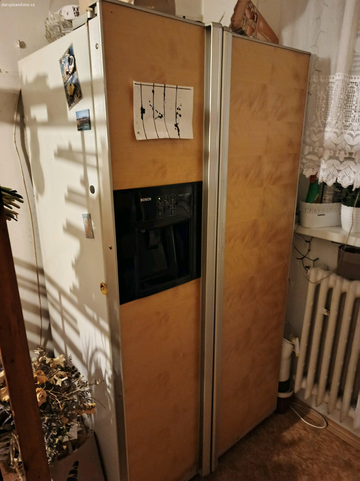 Bosch americká lednice - Elektro - Daruji za odvoz