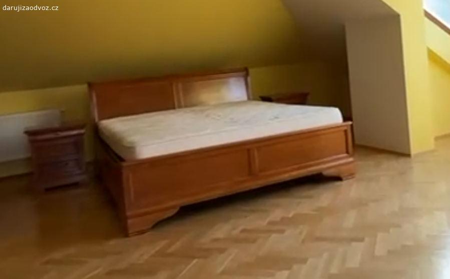 Manželská postel - Nábytek - Daruji za odvoz